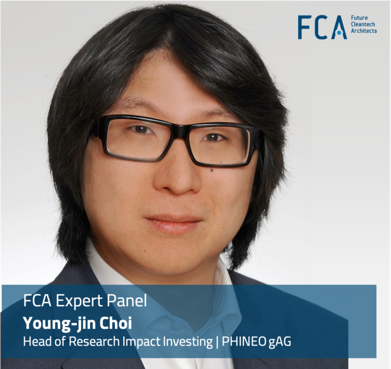 Meet the Expert Panel’s newest addition, Young-Jin Choi! - Future Cleantech Architects