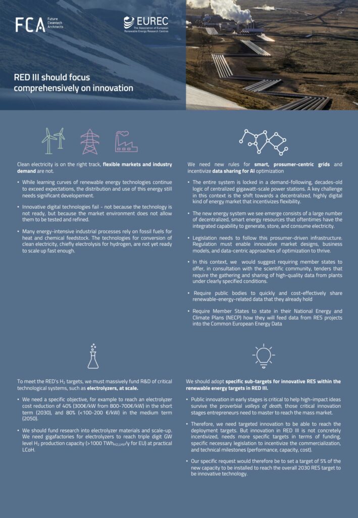 Anchoring innovation in the European Renewables Energy Directive’s ...