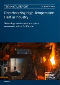 Technical Report on Decarbonizing High-Temperature Heat in Industry ...